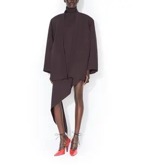 Alaïa Paper-blend Straight Jacket