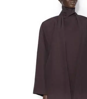 Alaïa Paper-blend Straight Jacket