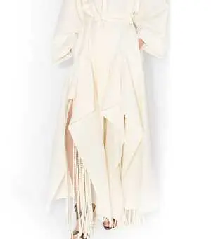 Alaïa 3d Knit Fringe Trousers