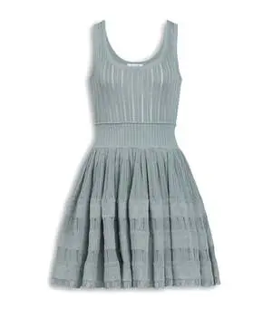Alaïa Crinoline Mini Dress - Green