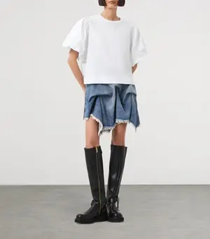 ALLSAINTS Crissy Denim Mini Skirt