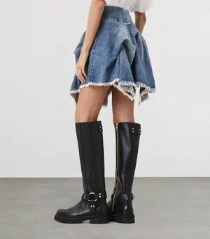 ALLSAINTS Crissy Denim Mini Skirt
