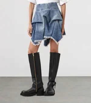 ALLSAINTS Crissy Denim Mini Skirt