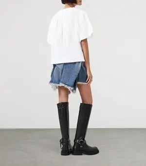 ALLSAINTS Crissy Denim Mini Skirt