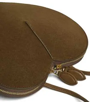 Alaïa Mini Le Coeur Shoulder Bag - Red