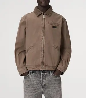 ALLSAINTS Organic Cotton Canvas Korey Jacket