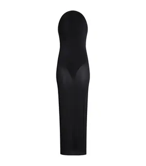 Alaïa Strapless Curved Dress