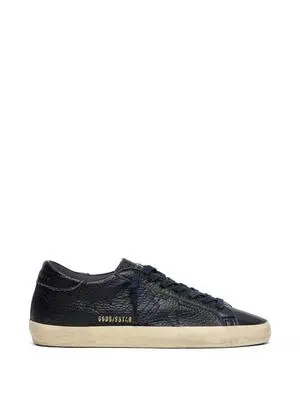 GOLDEN GOOSE Super-star Leather Sneakers - Blue
