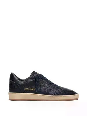 GOLDEN GOOSE Ball Star Navy Leather Sneakers - Blue