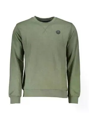 GIAN MARCO VENTURI VINTAGE Logo-patch Crew-neck Sweater