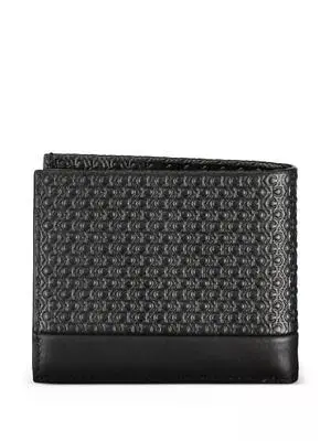 Calvin Klein Monogram-embossed Leather Wallet