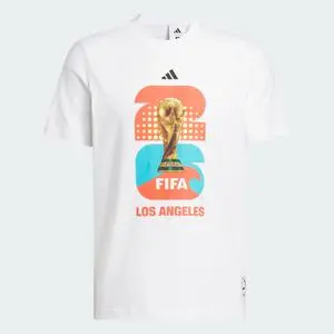 Adidas Fifa World Cup 26™ Host City Los Angeles Graphic T-shirt - White