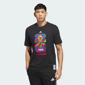 Adidas Fifa World Cup 26™ Host City Philadelphia Graphic T-shirt - Black