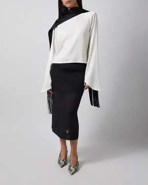 WAKAKUU Midi Skirt