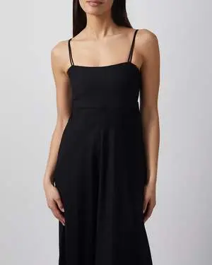 WAKAKUU Amalfi Maxi Dress - Black