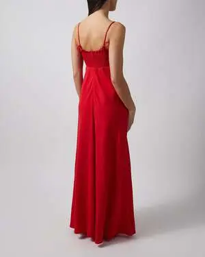 WAKAKUU Amalfi Maxi Dress - Red