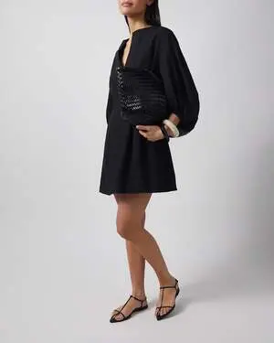 WAKAKUU Capri Dress - Black