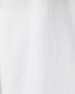WAKAKUU Oversized Cotton Shirt With Classic Collar And Chest Pockets - White