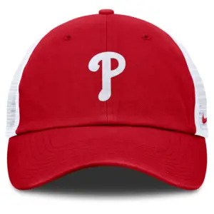 Nike Philadelphia Phillies Club Mlb Trucker Adjustable Hat - Red