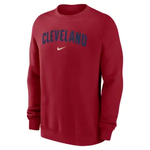 Nike Cleveland Guardians Mlb Pullover Crew