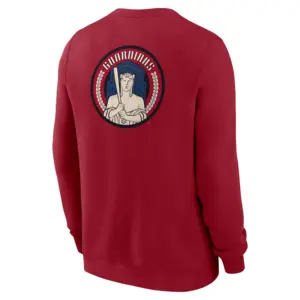Nike Cleveland Guardians Mlb Pullover Crew