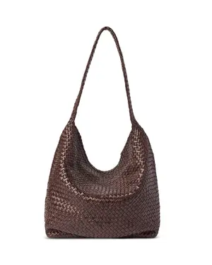 Whistles Woven Leather Shoulder Bag