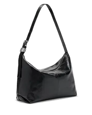 Whistles Leather Shoulder Bag - Black