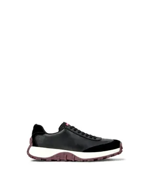 Camper Drift Trail Leather Sneakers - Black