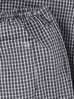 DUNST Checked Sweatpants
