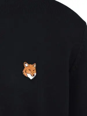 Maison Kitsuné Fox Head Sweatshirt - Black