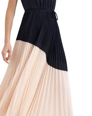 PHASE EIGHT Pleated Maxi Dress