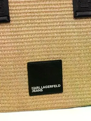 Karl Lagerfeld Woven Logo-jacquard Tote Bag