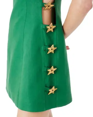 Tresse Side Cutout Mini Dress