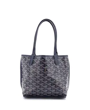 Goyard Anjou Reversible Tote Coated Canvas - Blue