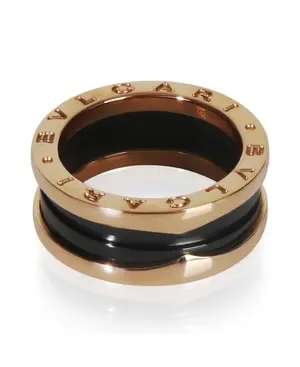 BVLGARI B.zero1 18k Rose Gold Ring