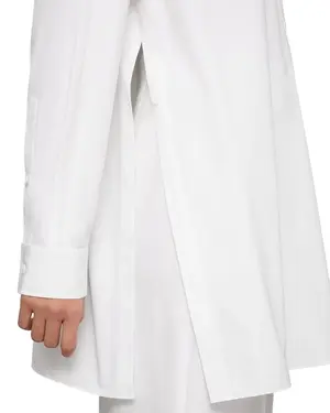 Lafayette 148 New York Long Sleeve Oversized Blouse