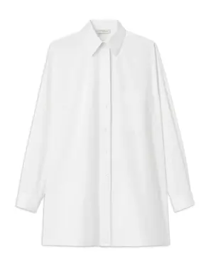 Lafayette 148 New York Long Sleeve Oversized Blouse