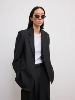 HOUSE OF DAGMAR Sb Linen Blazer