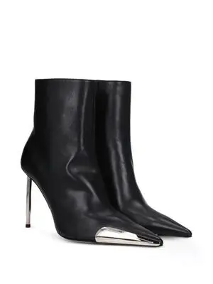 Off-White Jitney Metal-heel Ankle Boots