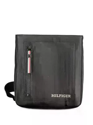 Tommy Hilfiger Logo Shoulder Bag - Black