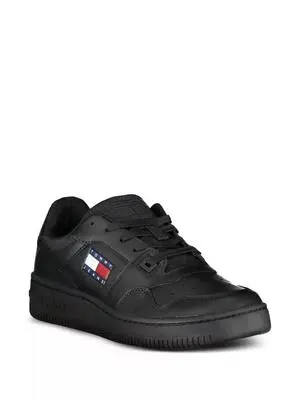 Tommy Hilfiger Court Lace Up Sneakers - Black