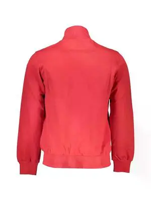 LA MARTINA Zip-up Embroidered Sweater - Red