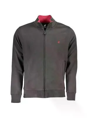 U.S. Grand Logo-embroidered Zip-up Sweatshirt