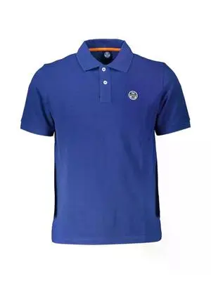 NORTH SAILS Logo-detail Cotton Polo Shirt - Blue