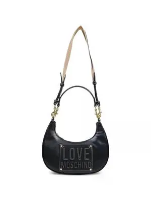 Moschino Logo-patch Topstitching Tote Bag