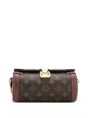 LOUIS VUITTON Papillon Trunk Shoulder Bag Monogram Canvas