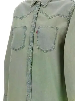 LEVI'S Teodora Chest-pocket Shirt - Blue
