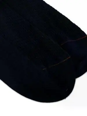 Zegna Mid-calf Socks - Blue
