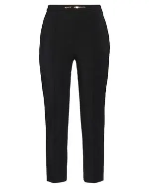 Elisabetta Franchi Skinny High-waisted Pants - Black