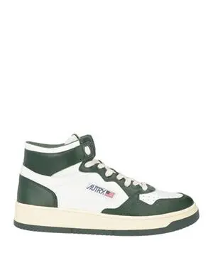 AUTRY High-top Leather Sneakers - Green
